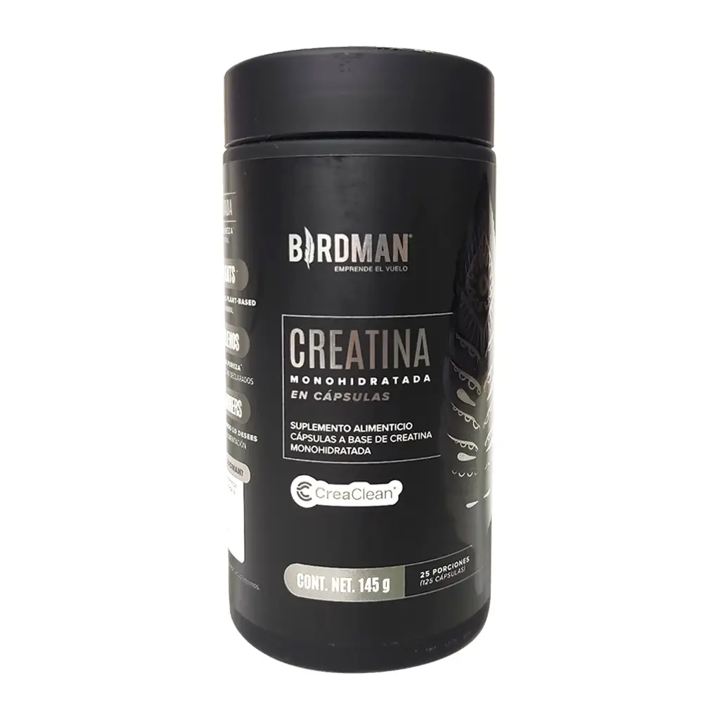 BIRDMAN CREATINA 125 CÁPSULAS | Farmaenvios