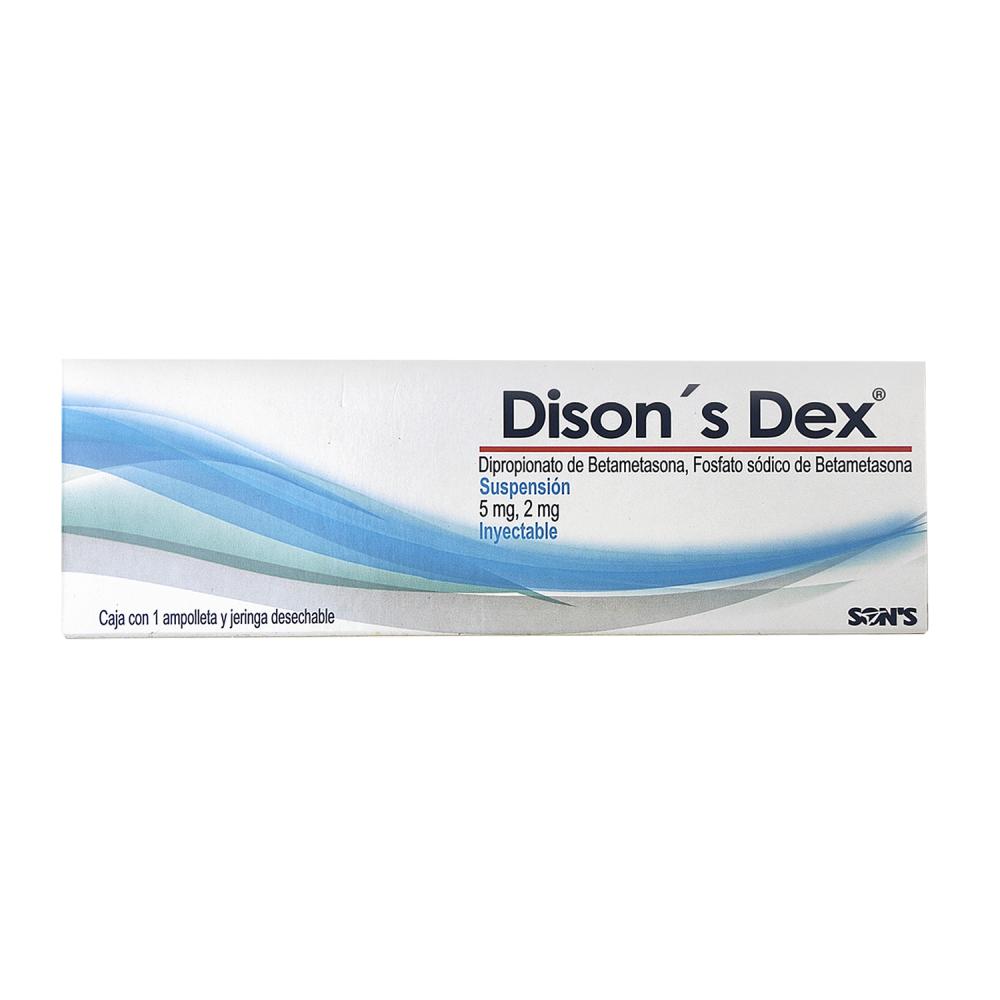 DISONS DEX SUSPENSION INYECTABLE 5mG / 2mG 1 AMPOLLETA | Farmaenvios